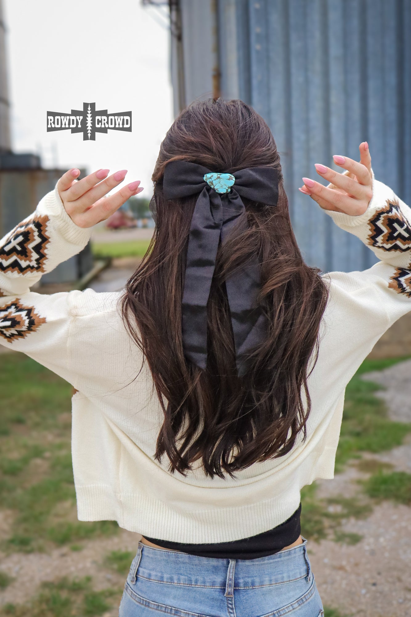 Black Betty Bow – The Spotted Armadillo Boutique